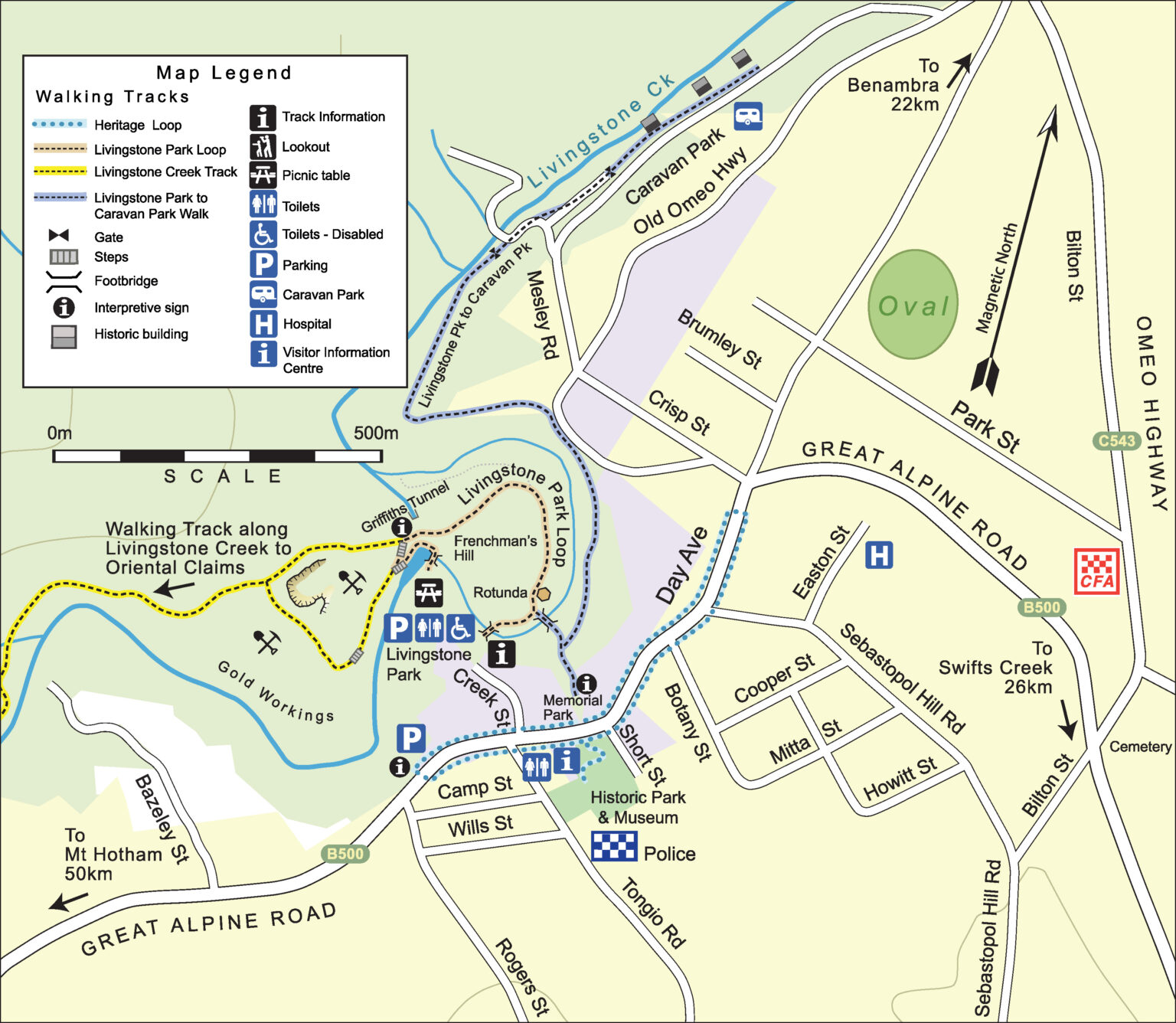 Omeo Town Walks and Trails - Visit East Gippsland